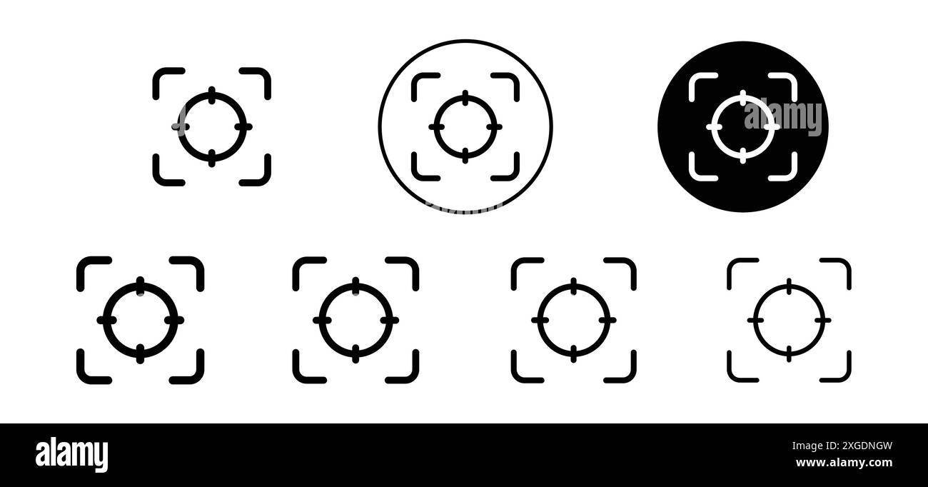 Focusing vector vectors hi-res stock photography and images - Alamy