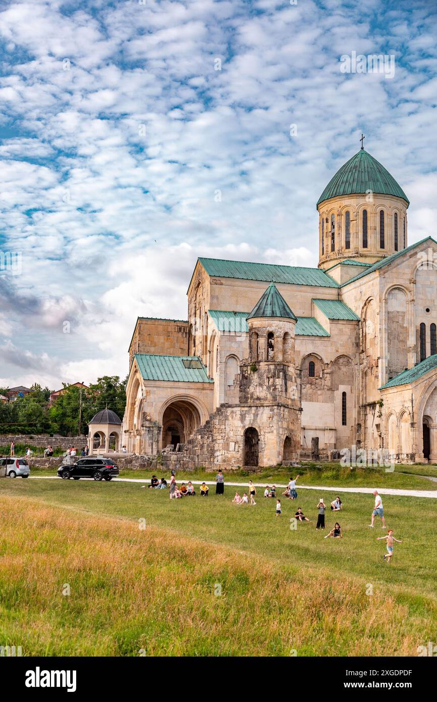 Kutaisi, Georgia - June 15, 2024: Bagrati Cathedral, a masterpiece of ...
