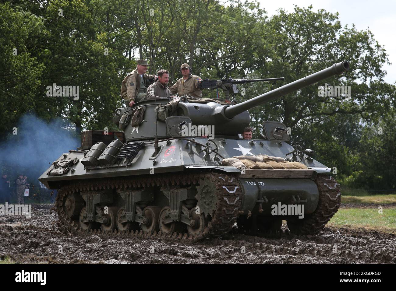 M36 GMC Jackson World War II Tank Destroyer Stock Photo - Alamy