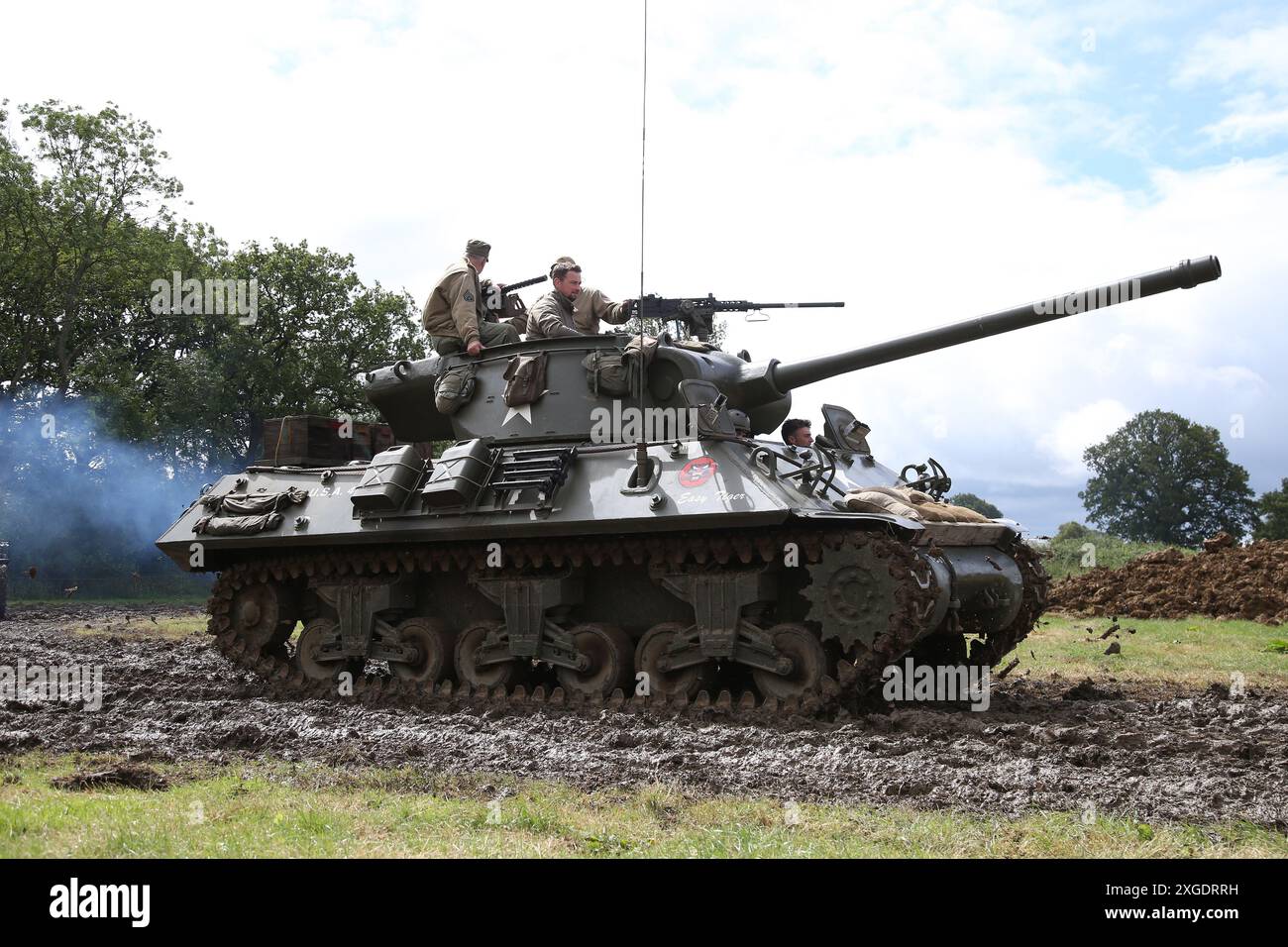 M36 GMC Jackson World War II Tank Destroyer Stock Photo - Alamy