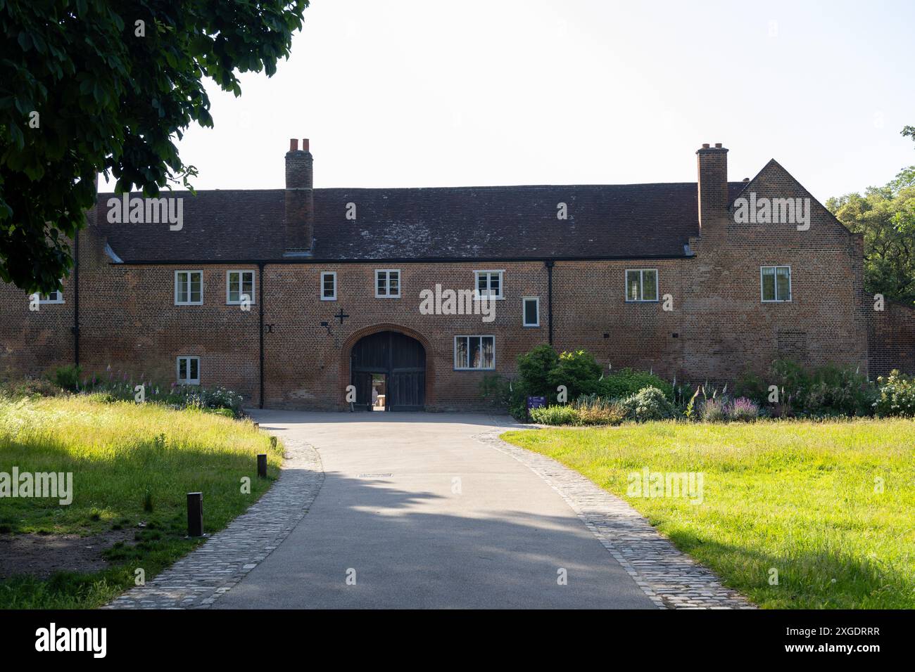 Exterior and entrance to Fulham palace, London, England Stock Photo - Alamy