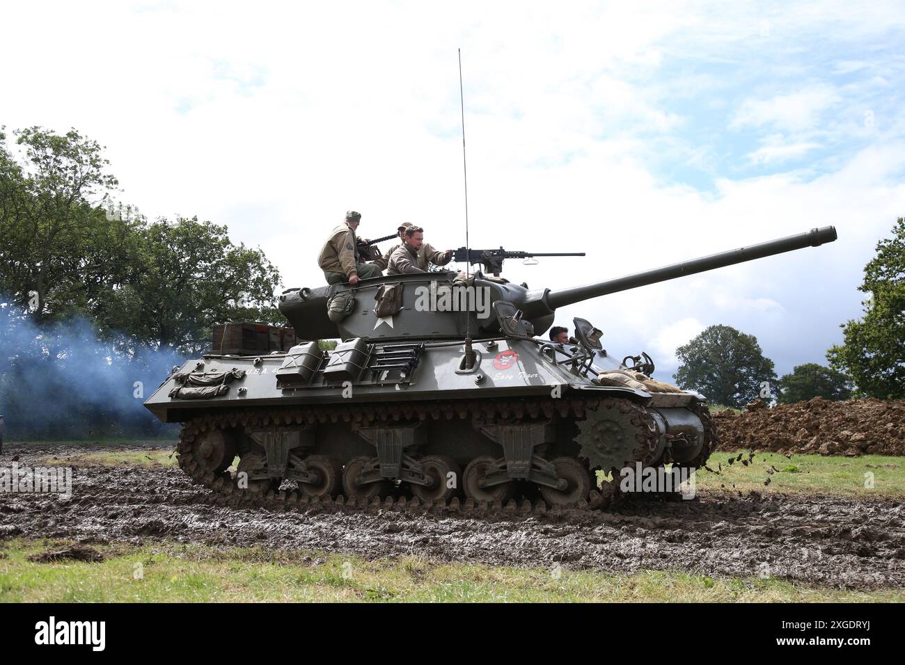 M36 GMC Jackson World War II Tank Destroyer Stock Photo - Alamy