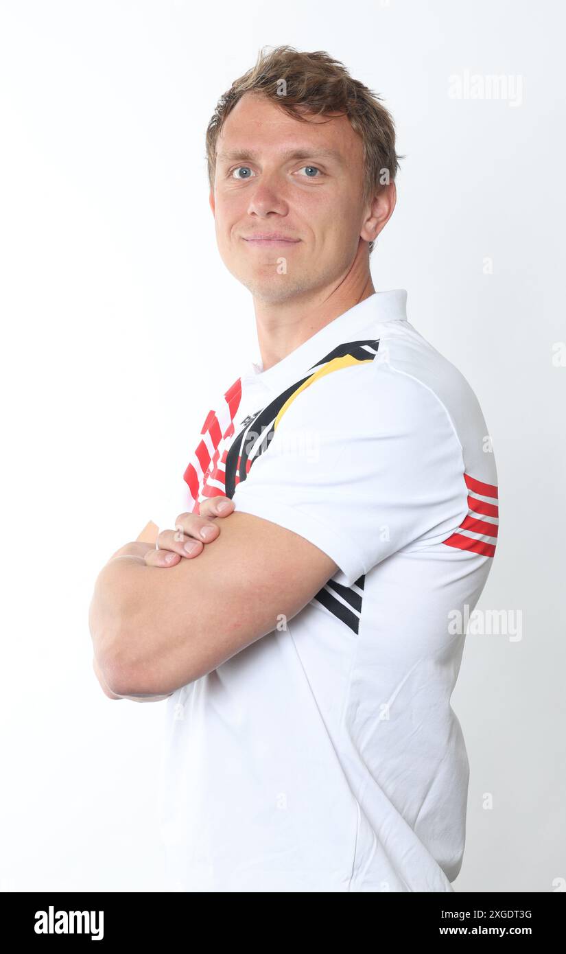 Belgian kayaker Artuur Peters pictured during a photoshoot for the ...