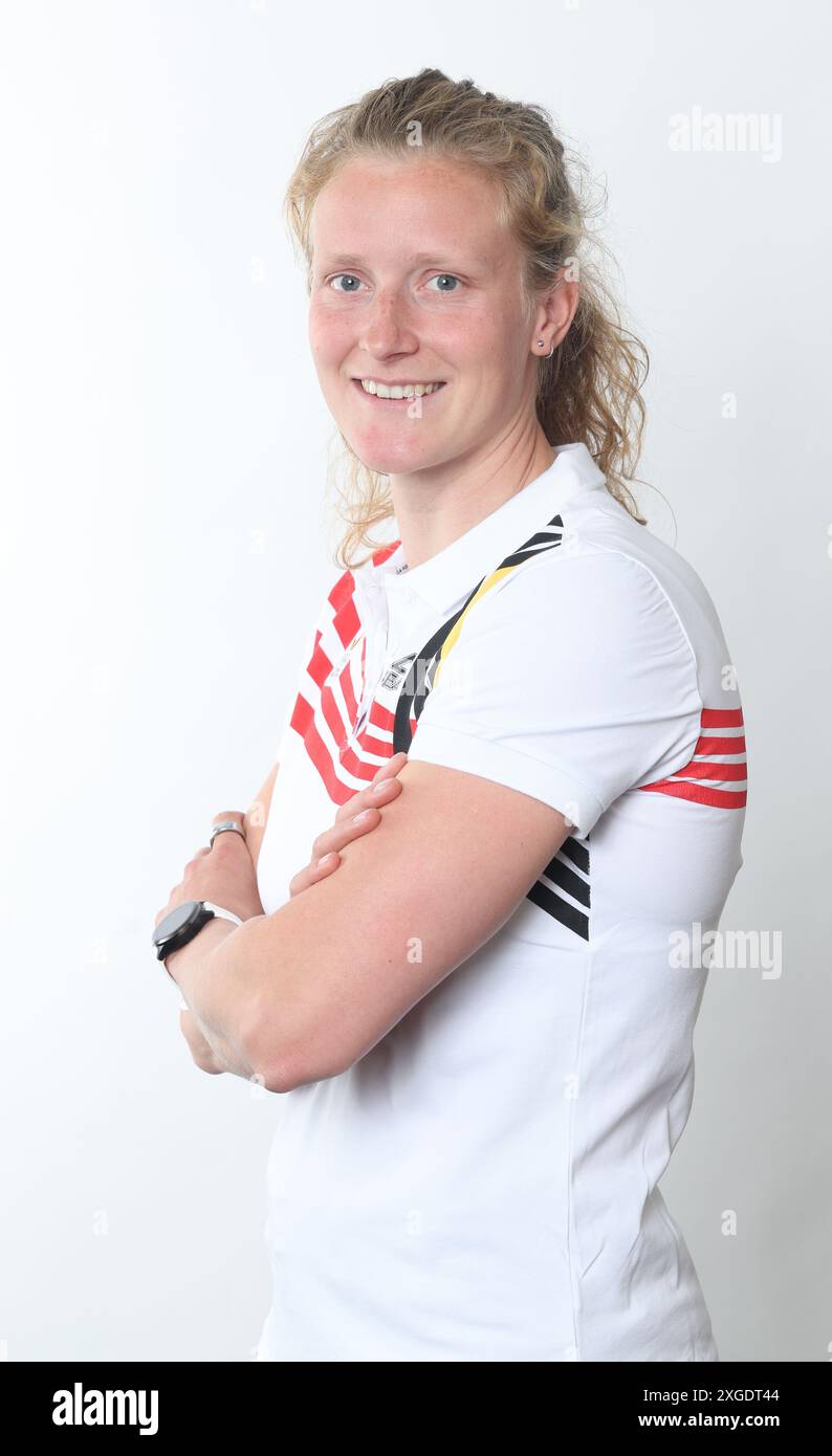 Belgian Hermien Peters pictured during a photoshoot for the Belgian ...