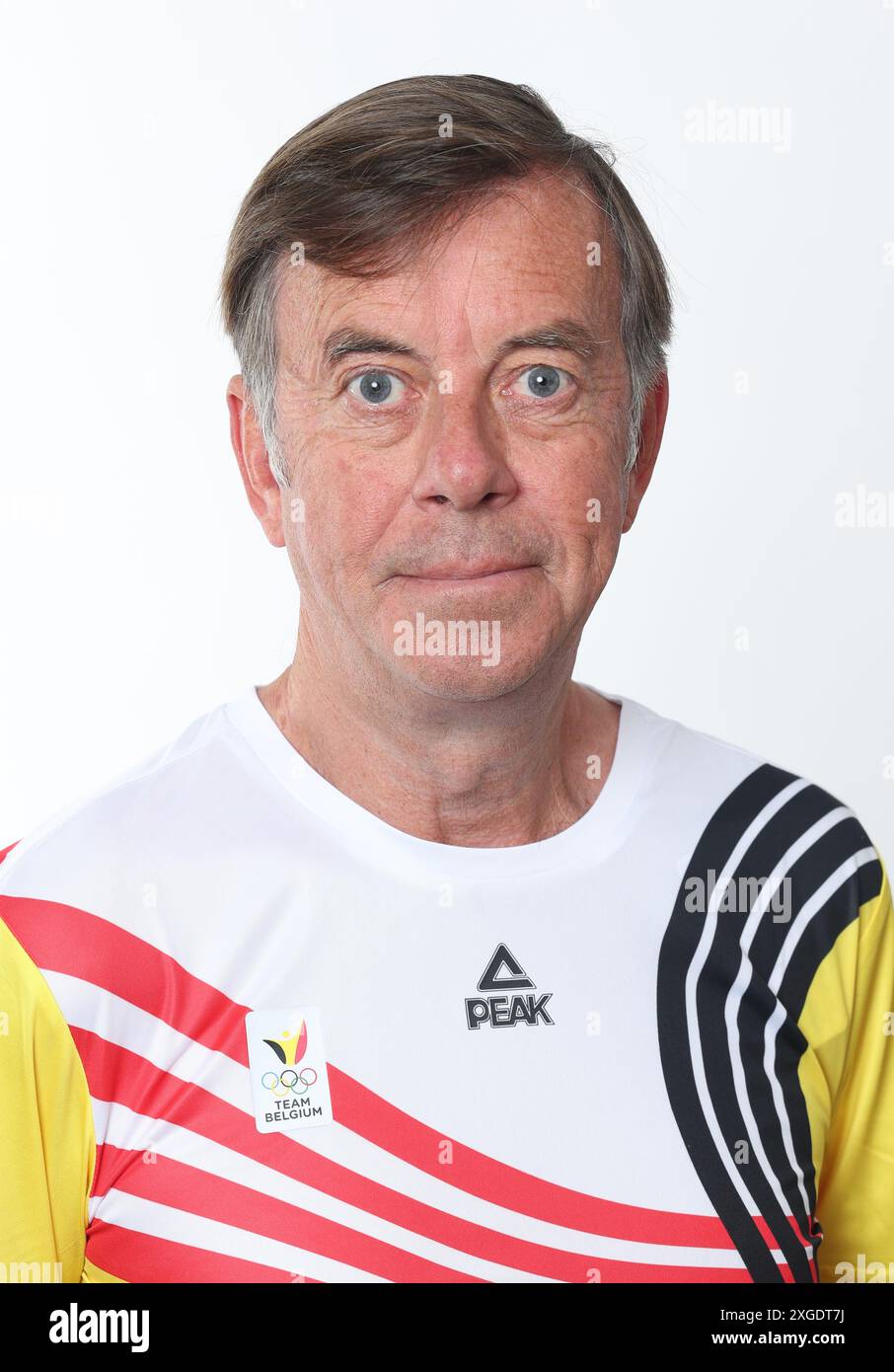 Brussels, Belgium. 08th July, 2024. Emmanuel Rombouts pictured during a ...