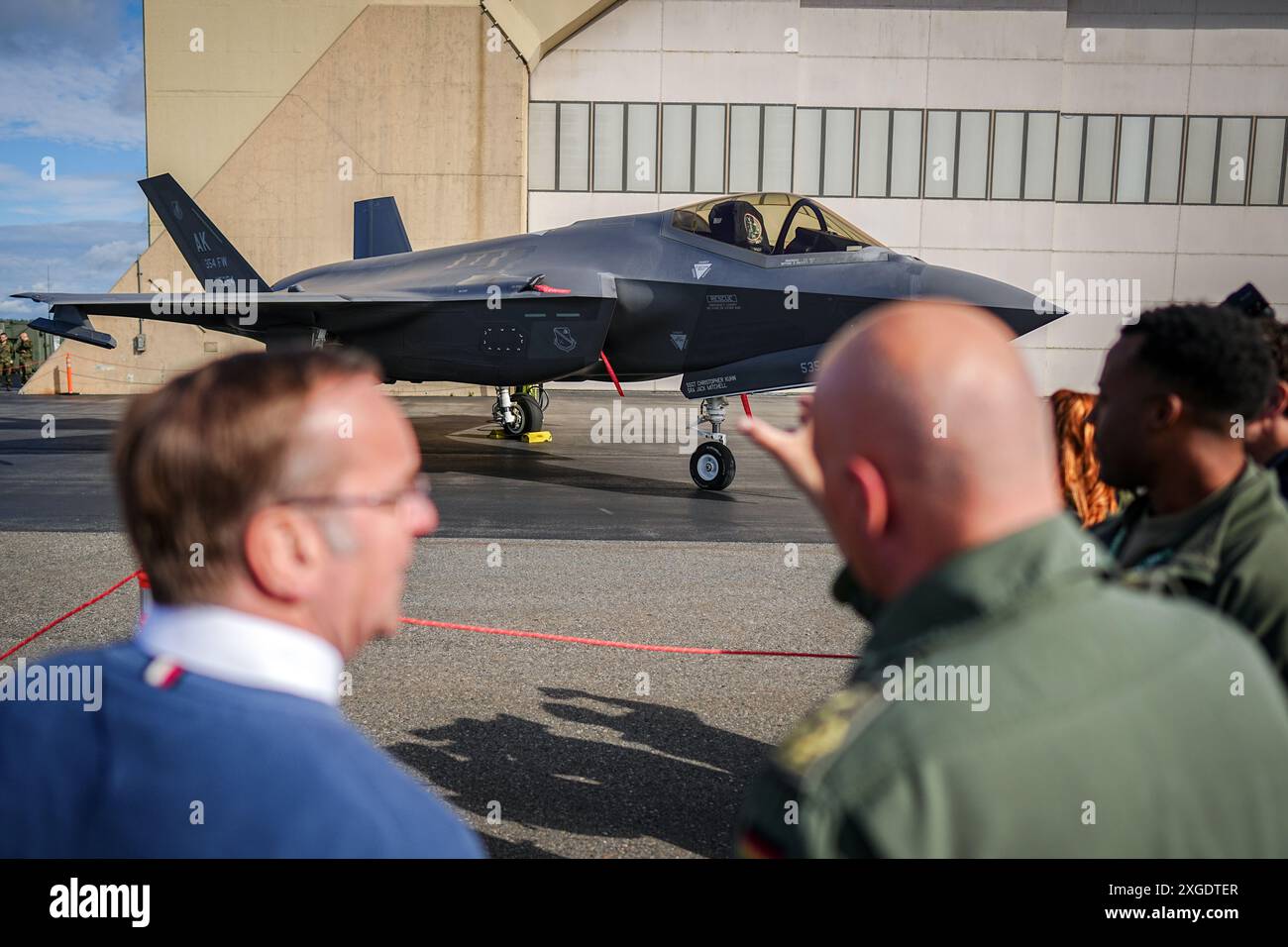 Fairbanks, USA. 08th July, 2024. Boris Pistorius (SPD), Federal ...