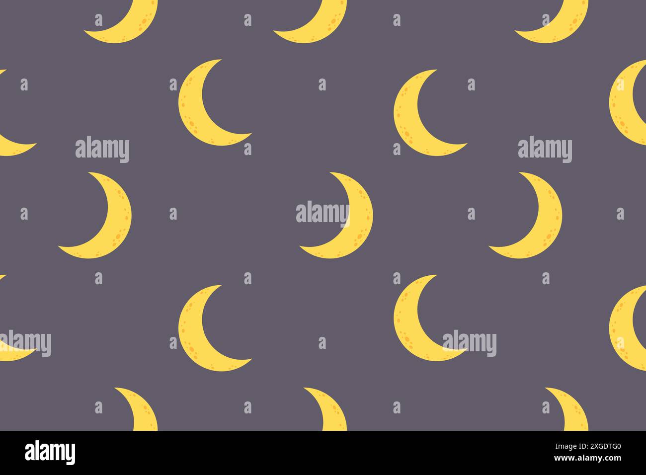 Pattern of moons. Vector illustration Stock Vector Image & Art - Alamy