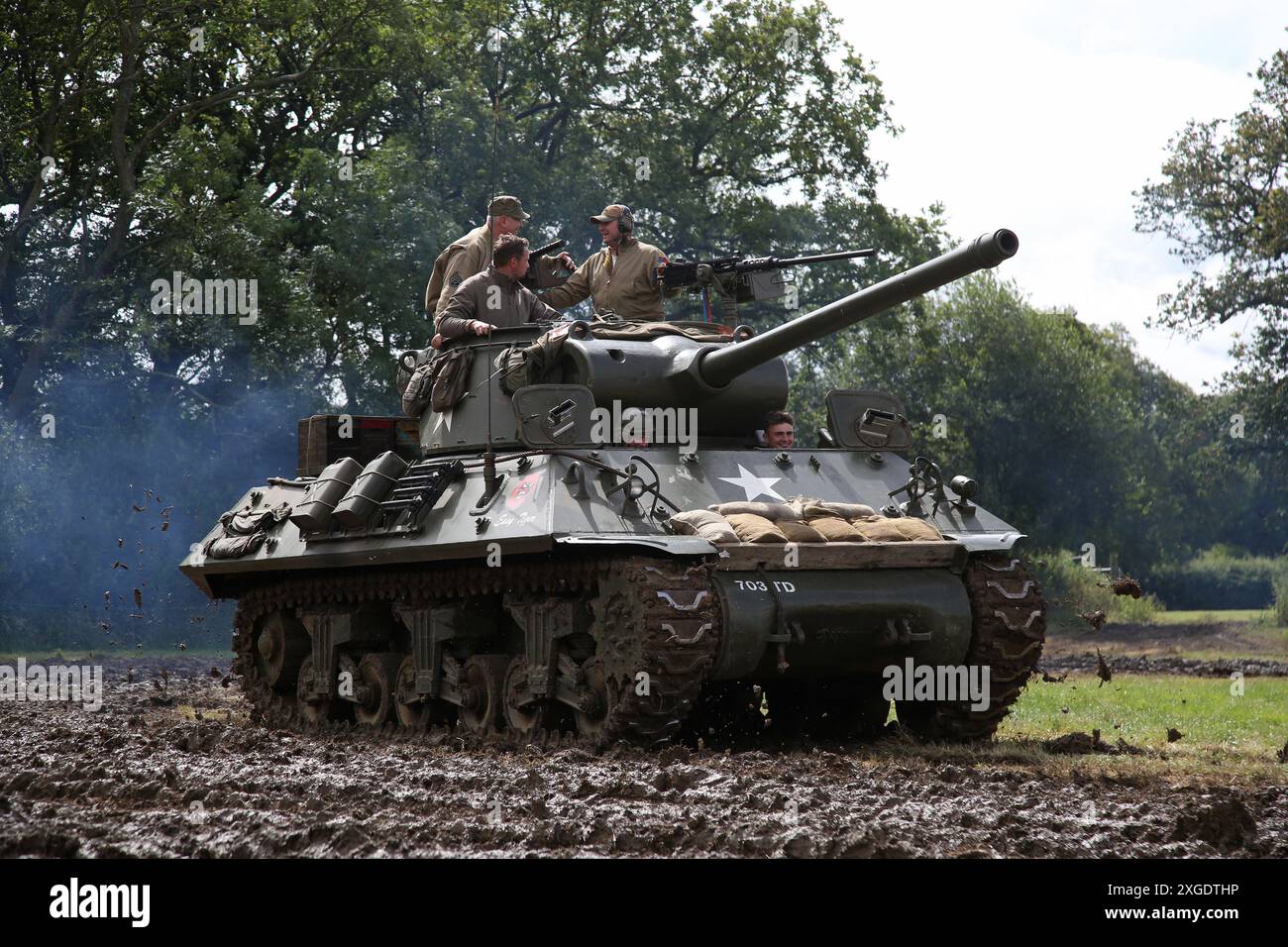 M36 GMC Jackson World War II Tank Destroyer Stock Photo - Alamy