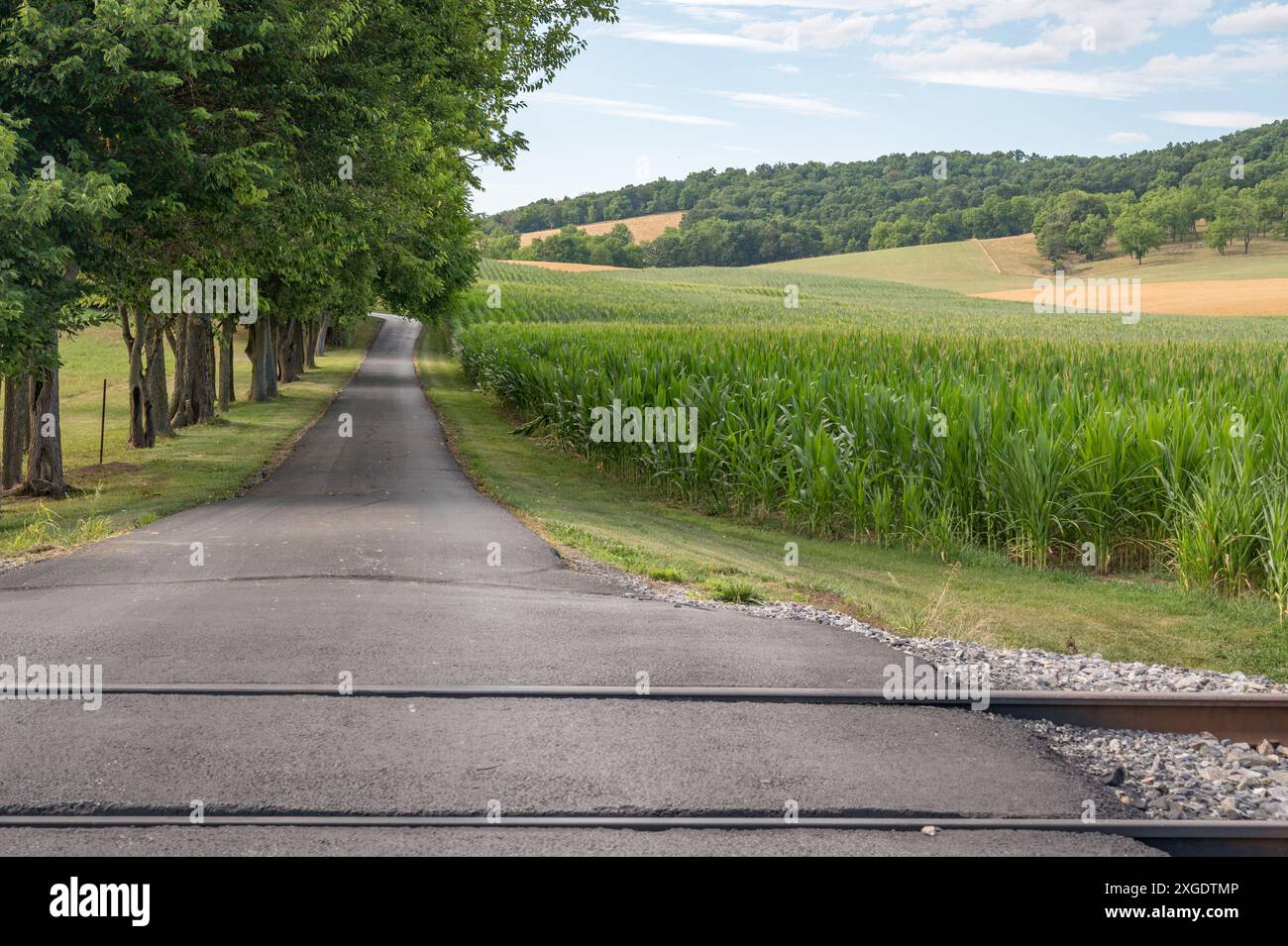 Bucolic scene in New Market, VA Stock Photo - Alamy