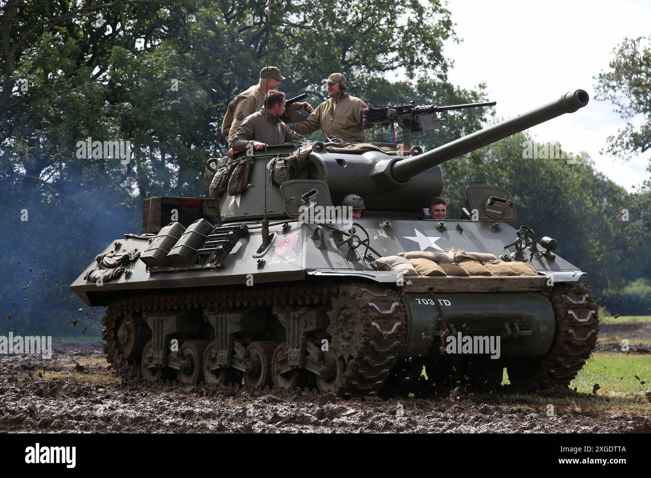 M36 GMC Jackson World War II Tank Destroyer Stock Photo - Alamy