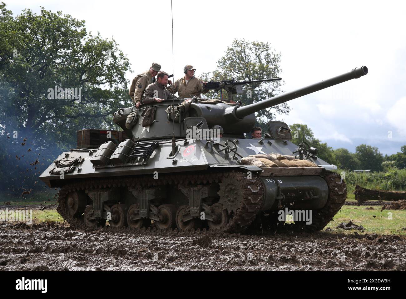 M36 GMC Jackson World War II Tank Destroyer Stock Photo - Alamy