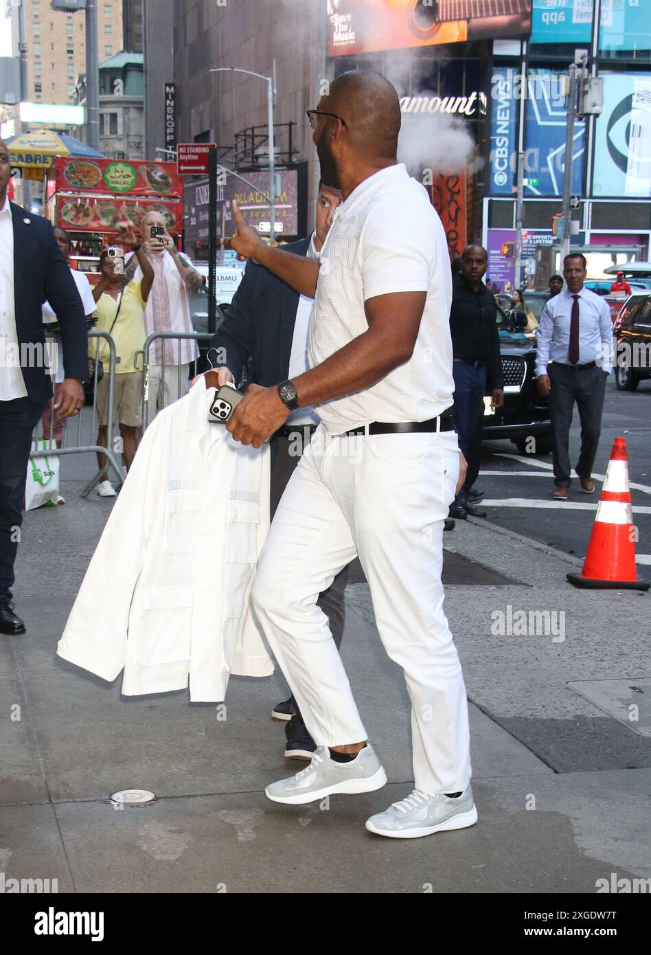 New York, USA. July 08, 2024 Tyler Perry on Good Morning America to ...