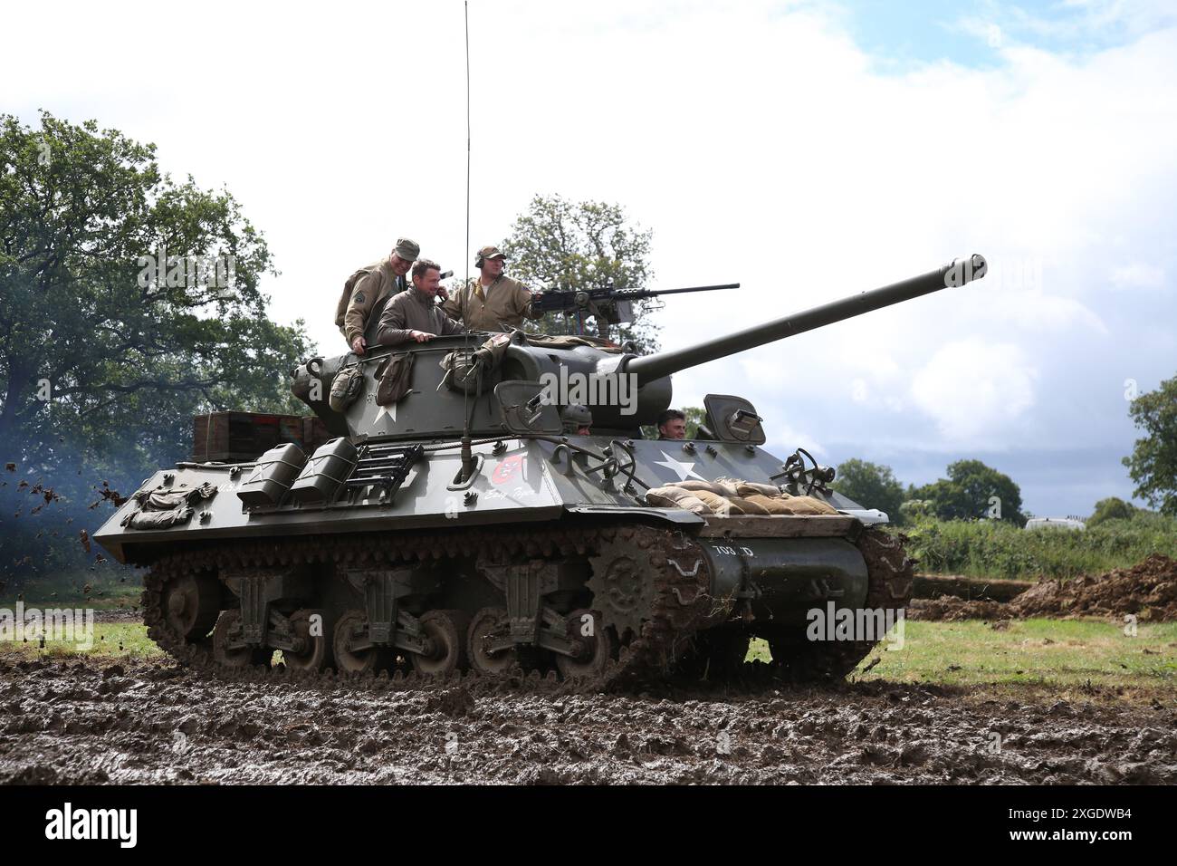 M36 GMC Jackson World War II Tank Destroyer Stock Photo - Alamy