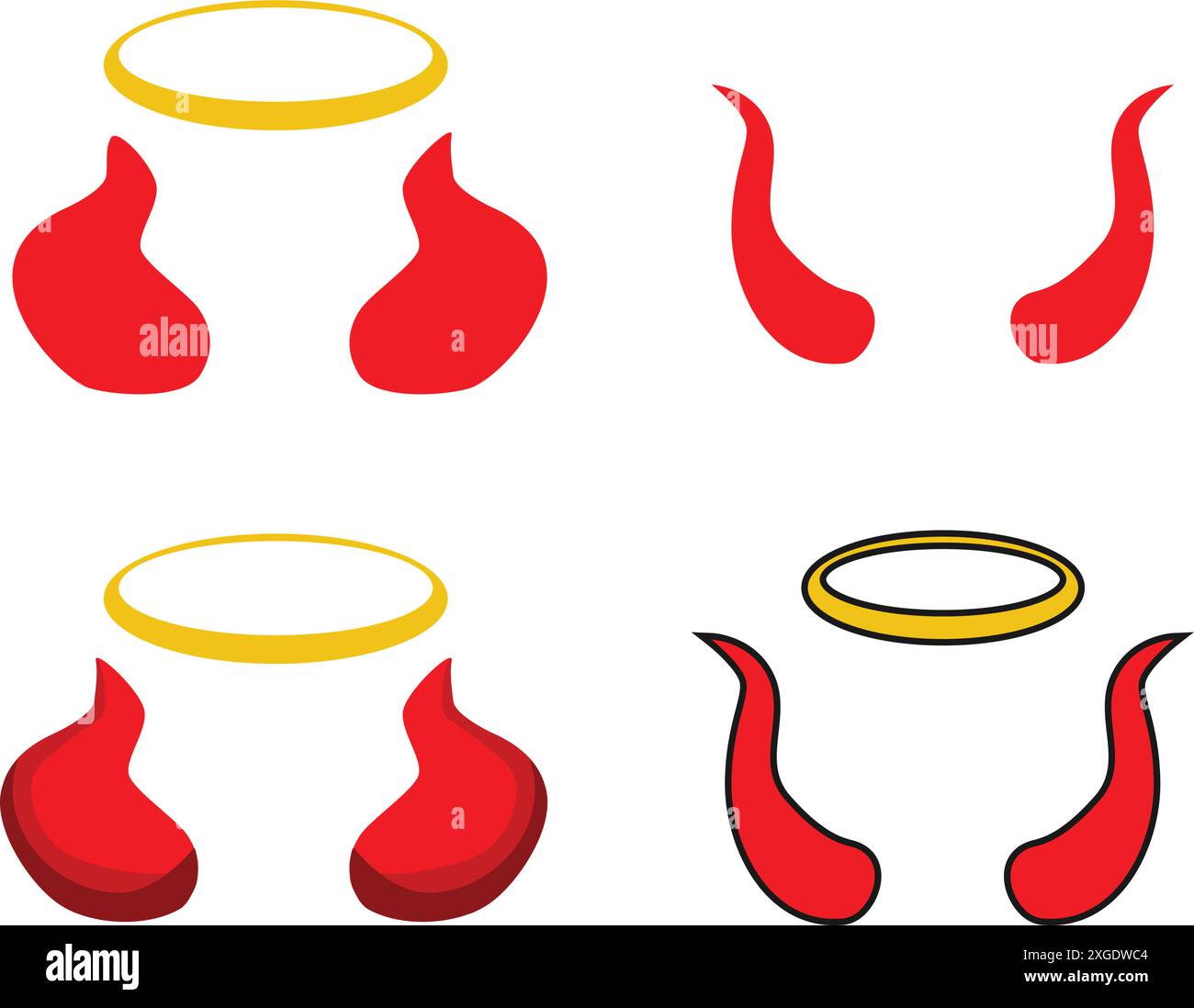 Daemon text Stock Vector Images - Alamy