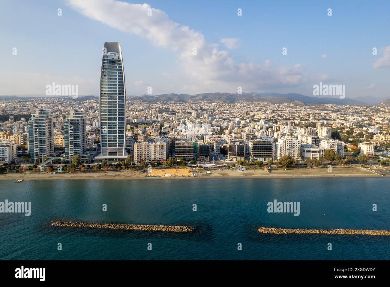 Limassol panorama view from top hi-res stock photography and images - Alamy