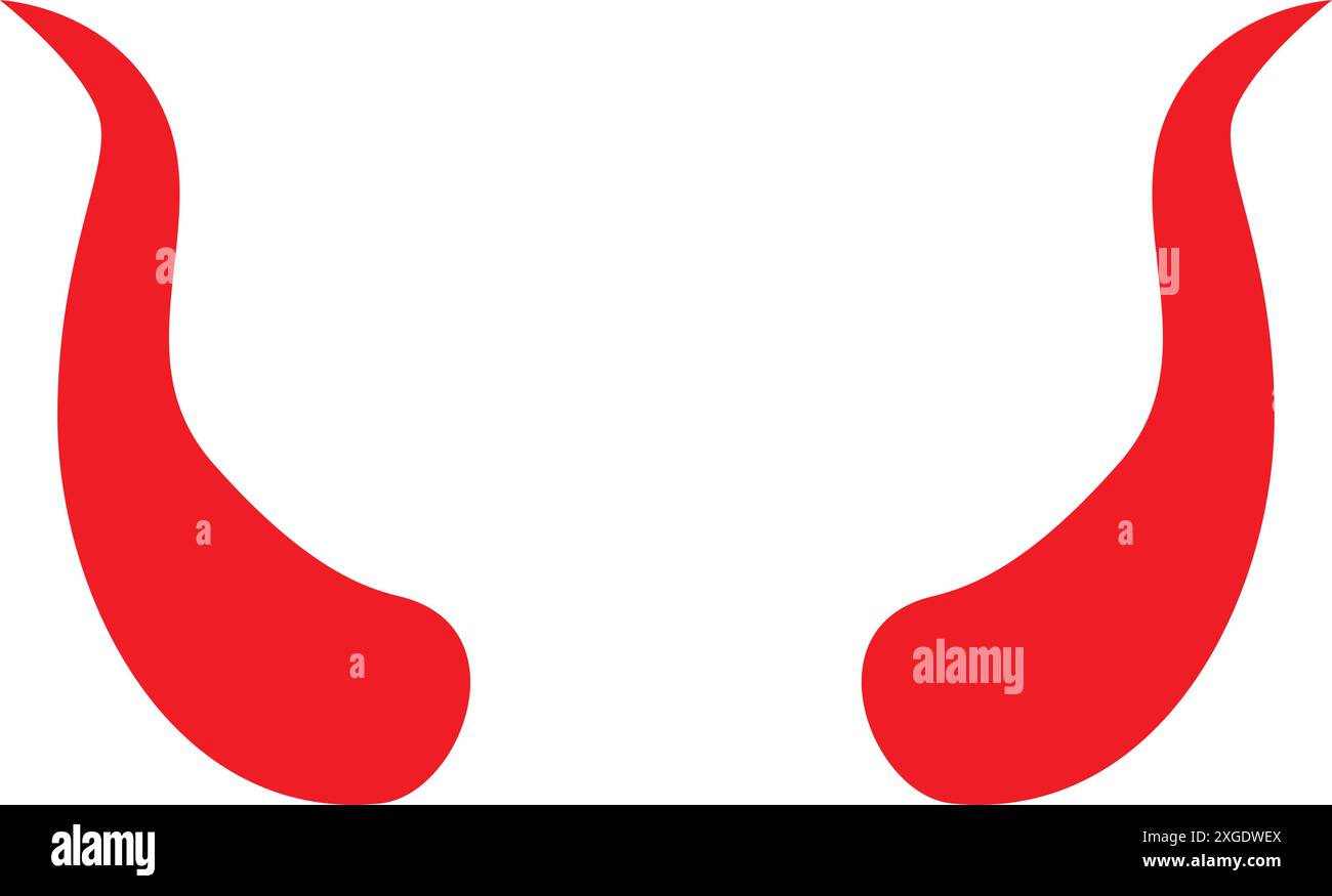 Art devil big horns hi-res stock photography and images - Alamy