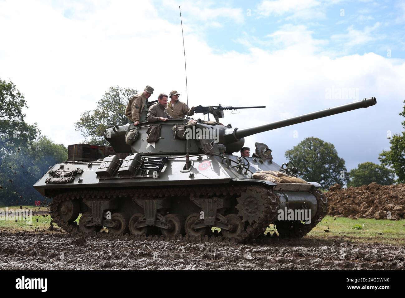 M36 GMC Jackson World War II Tank Destroyer Stock Photo - Alamy