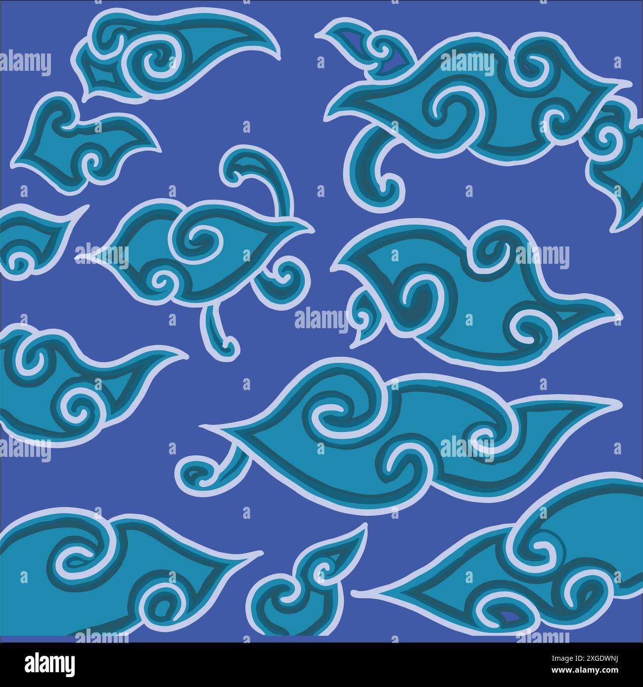 Ink painting pattern Stock Vector Images - Alamy