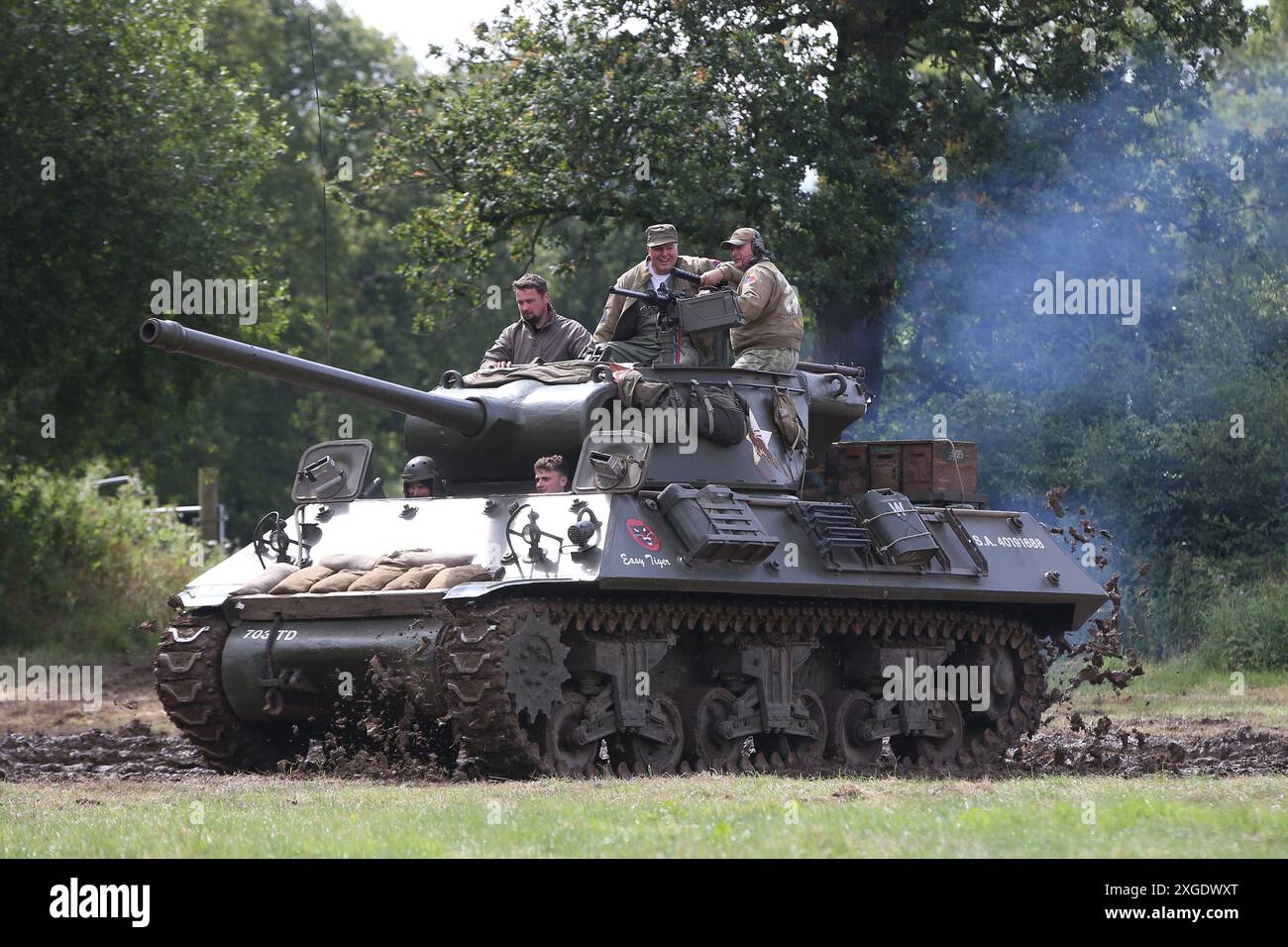 M36 GMC Jackson World War II Tank Destroyer Stock Photo - Alamy