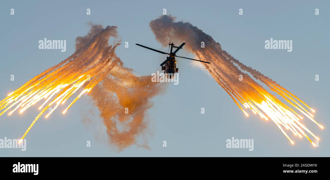 Eurocopter AS332 Super Puma at Antidotum Air Show 2024 in Leszno ...