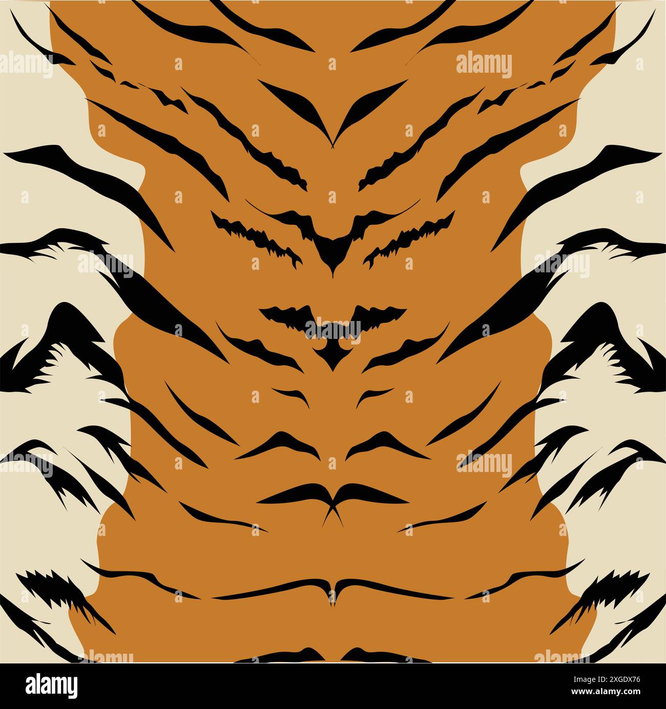 Tiger fur Stock Vector Images - Alamy