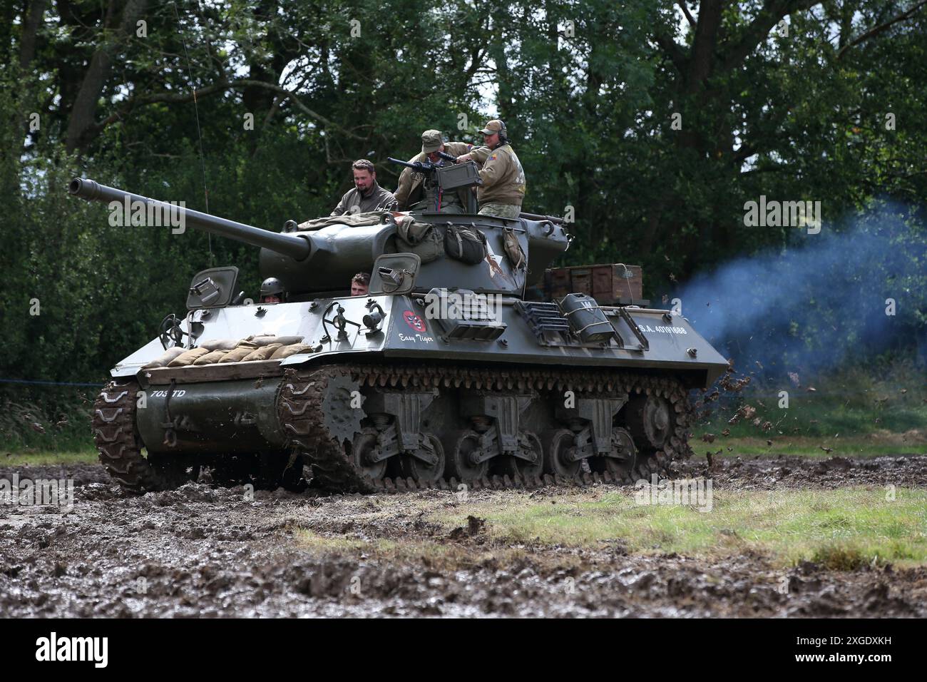 M36 GMC Jackson World War II Tank Destroyer Stock Photo - Alamy