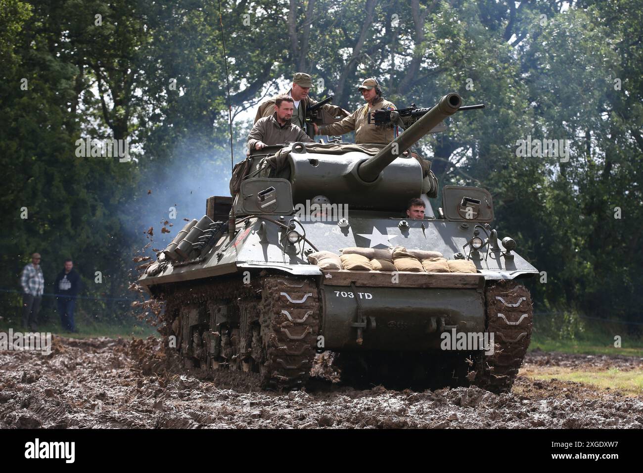 M36 GMC Jackson World War II Tank Destroyer Stock Photo - Alamy