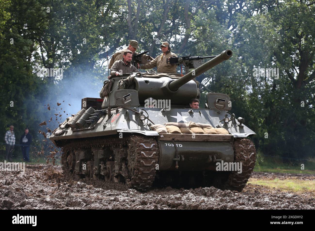 M36 GMC Jackson World War II Tank Destroyer Stock Photo - Alamy