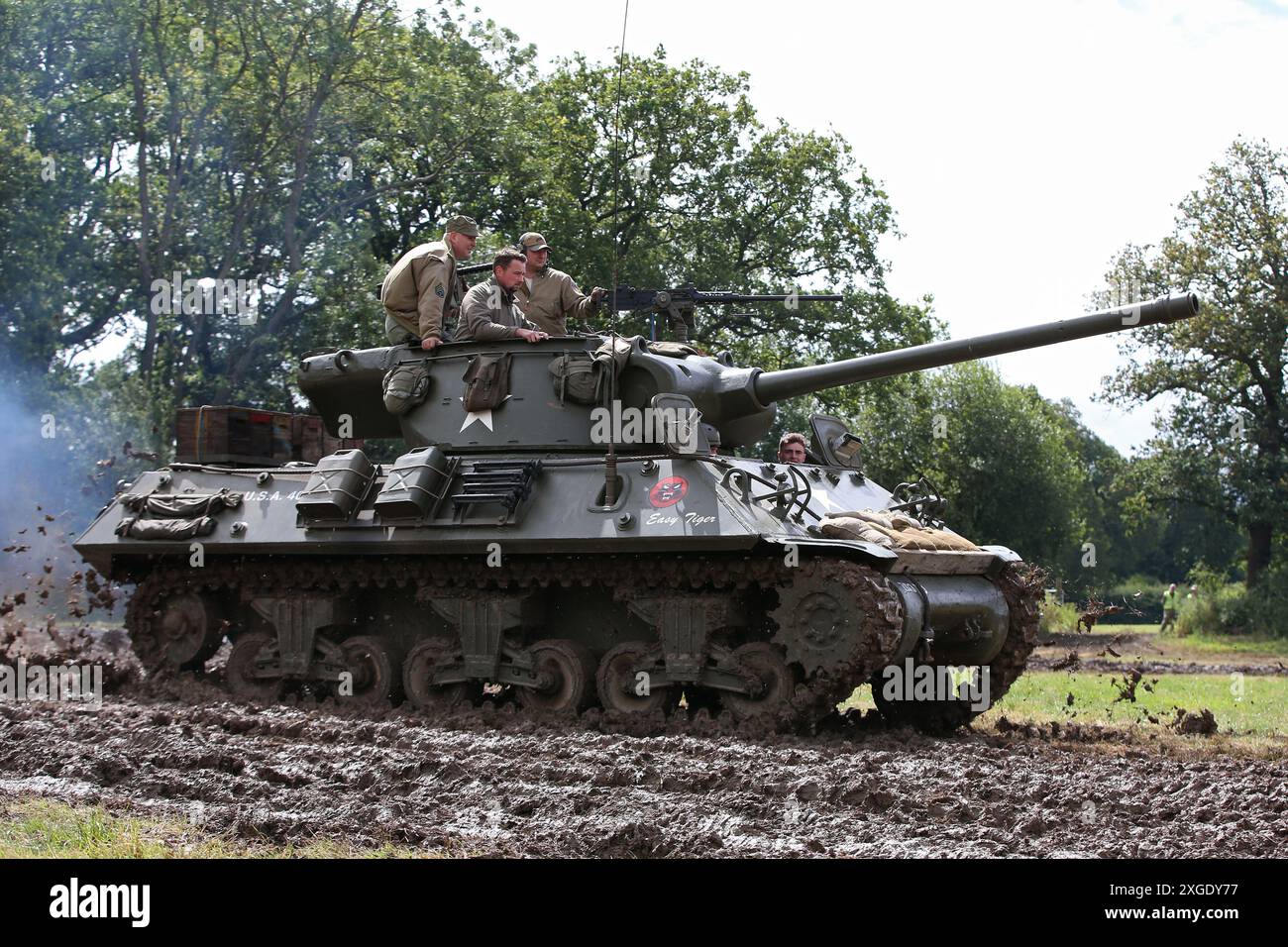 M36 GMC Jackson World War II Tank Destroyer Stock Photo - Alamy