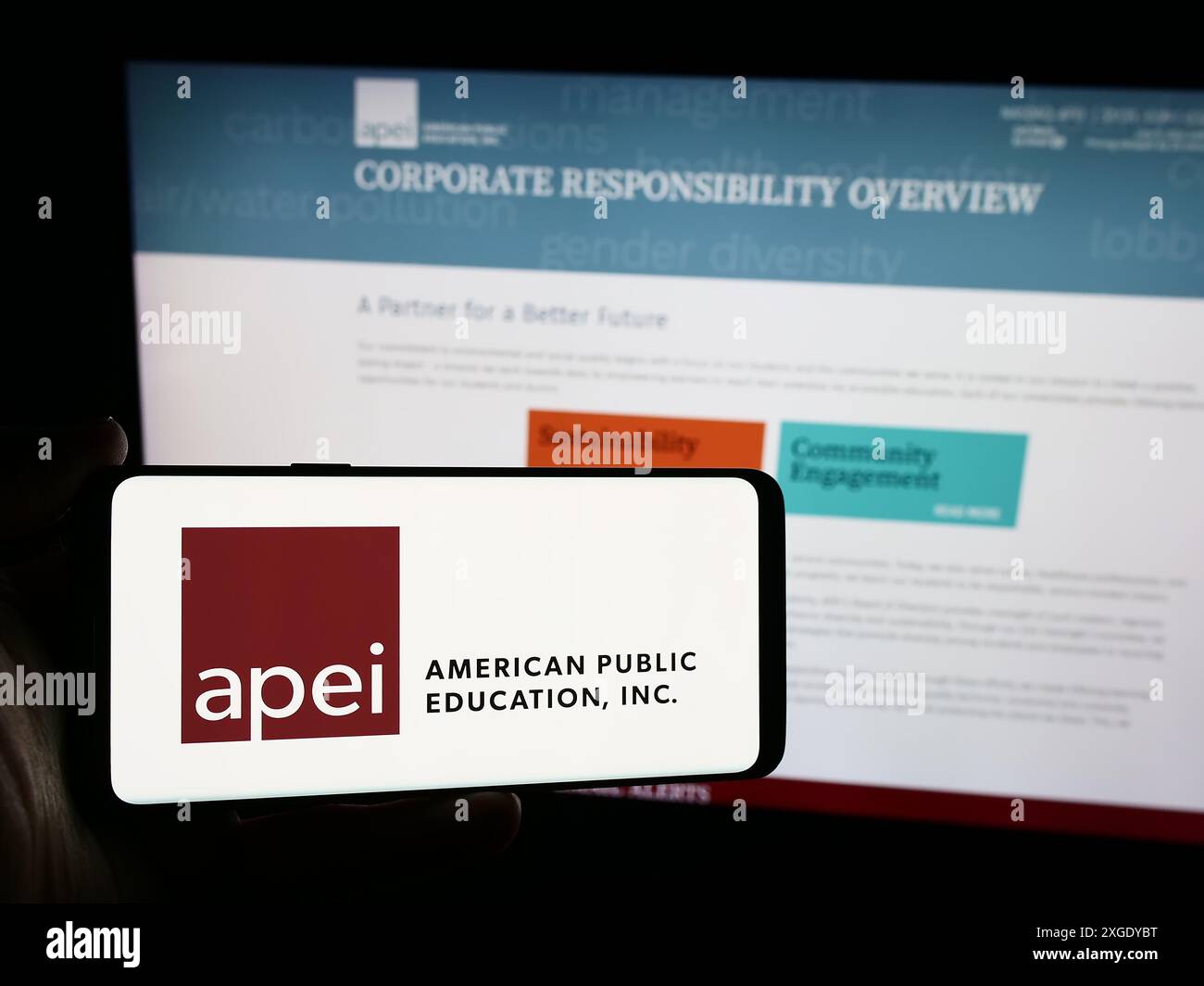 Apei logo hi-res stock photography and images - Alamy