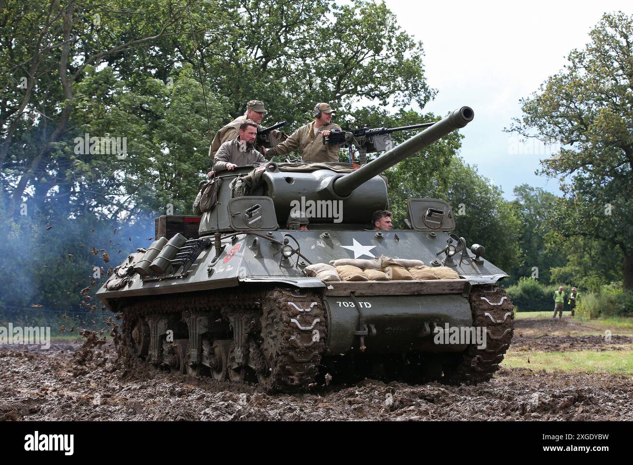 M36 GMC Jackson World War II Tank Destroyer Stock Photo - Alamy