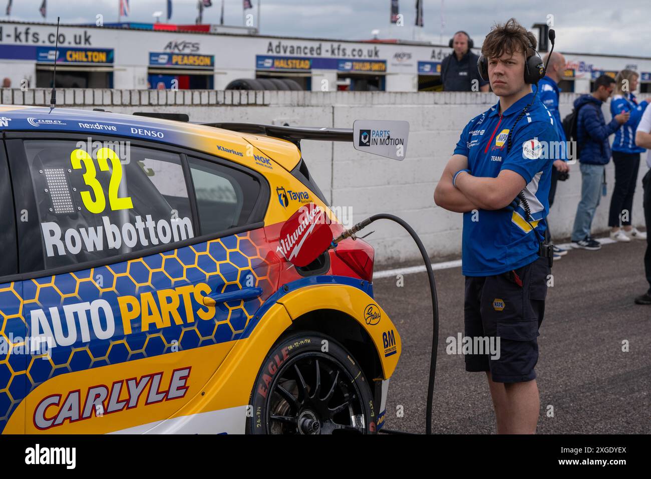 Andover, Hampshire - June 9th 2024: British Touring Car Championship Thruxton Round 12 Dan ...