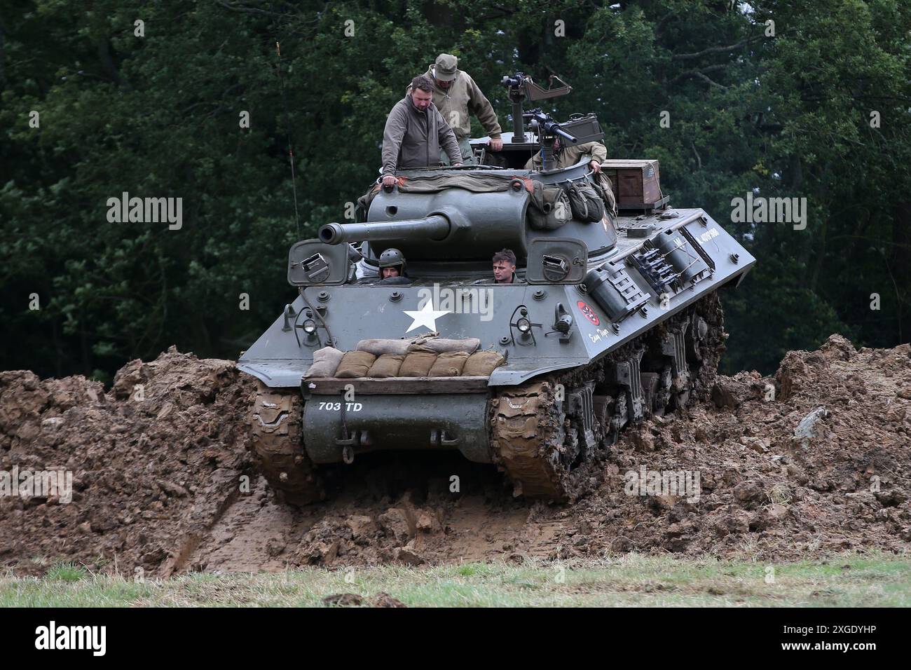 M36 GMC Jackson World War II Tank Destroyer Stock Photo - Alamy