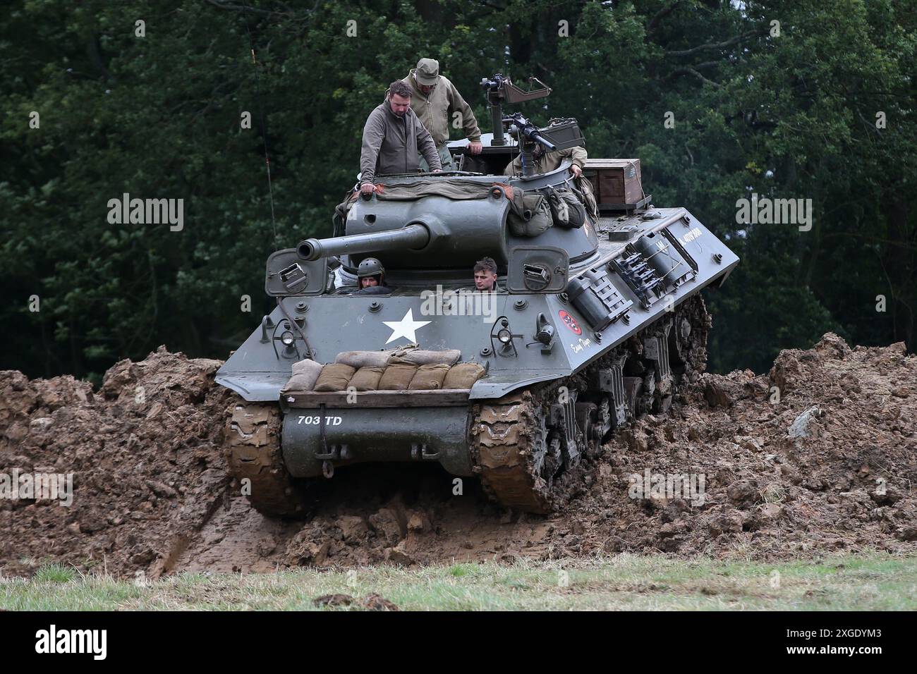 M36 GMC Jackson World War II Tank Destroyer Stock Photo - Alamy