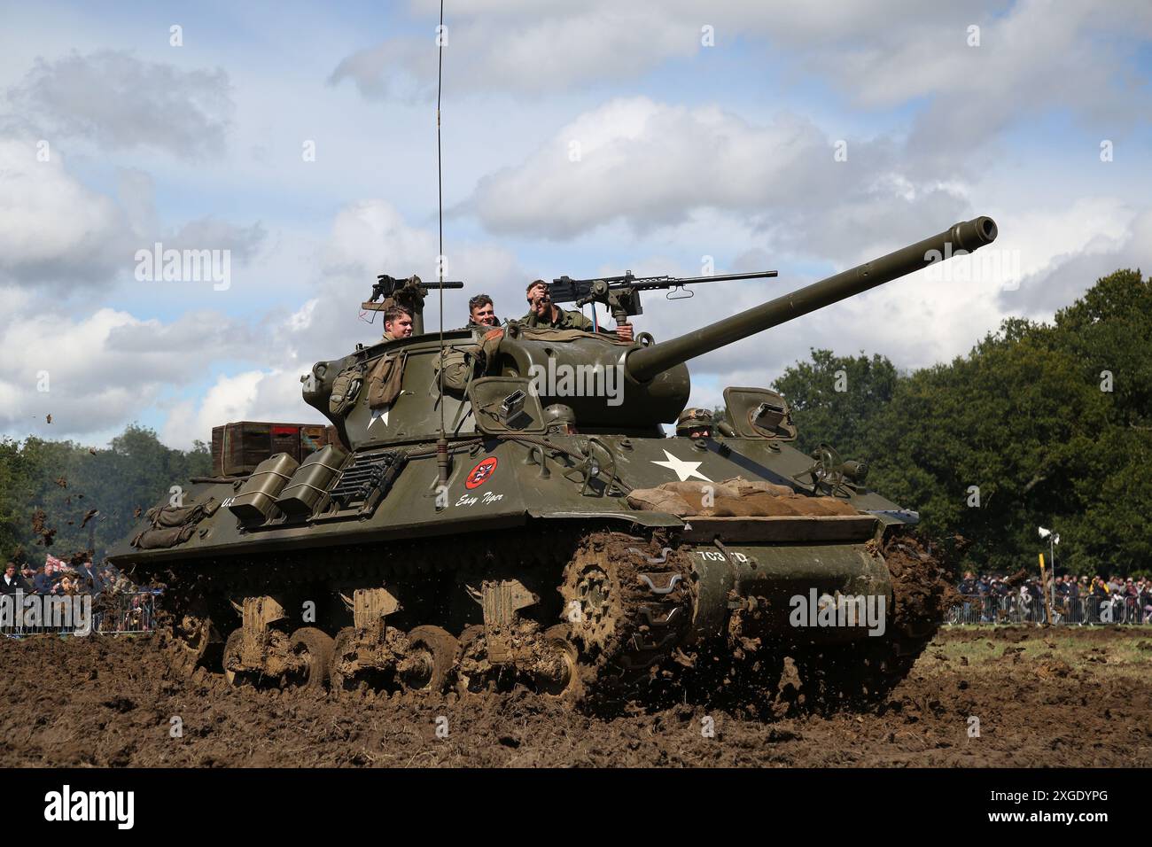 M36 GMC Jackson World War II Tank Destroyer Stock Photo - Alamy