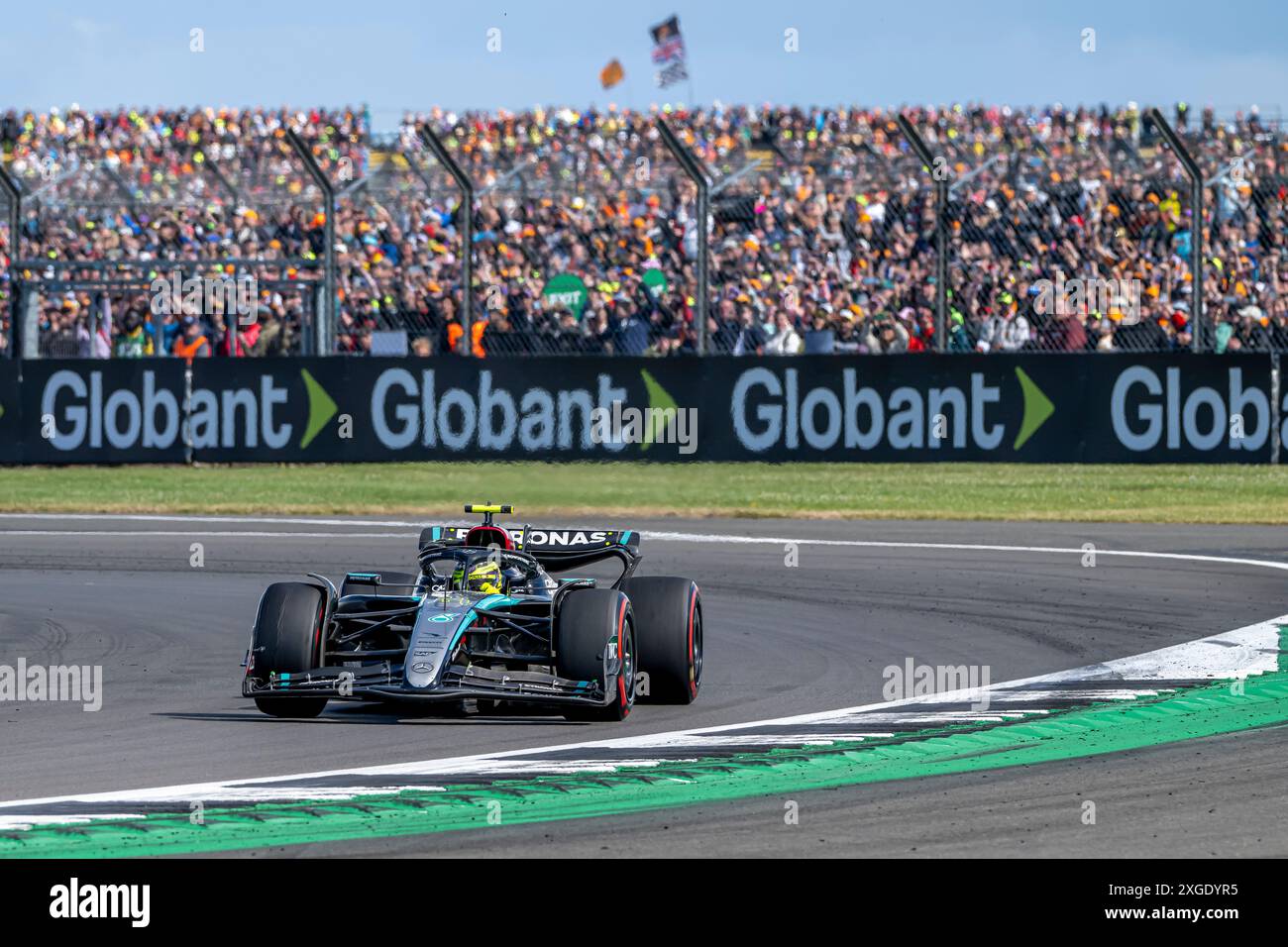 Silverstone, United Kingdom, 08th Jul 2024, Lewis Hamilton, from the ...
