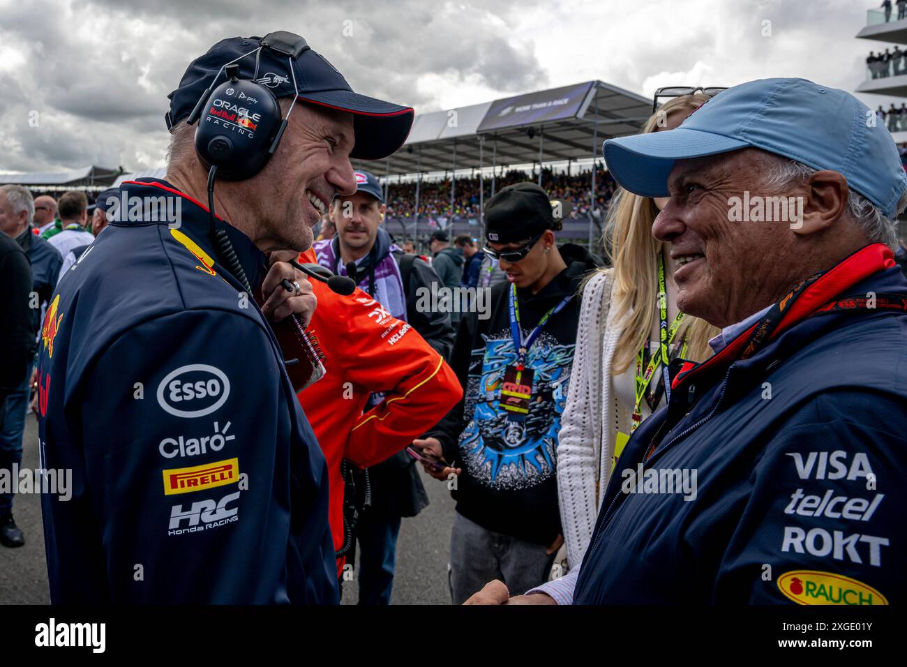 Silverstone, United Kingdom, 08th Jul 2024, Adrian Newey, Chief ...