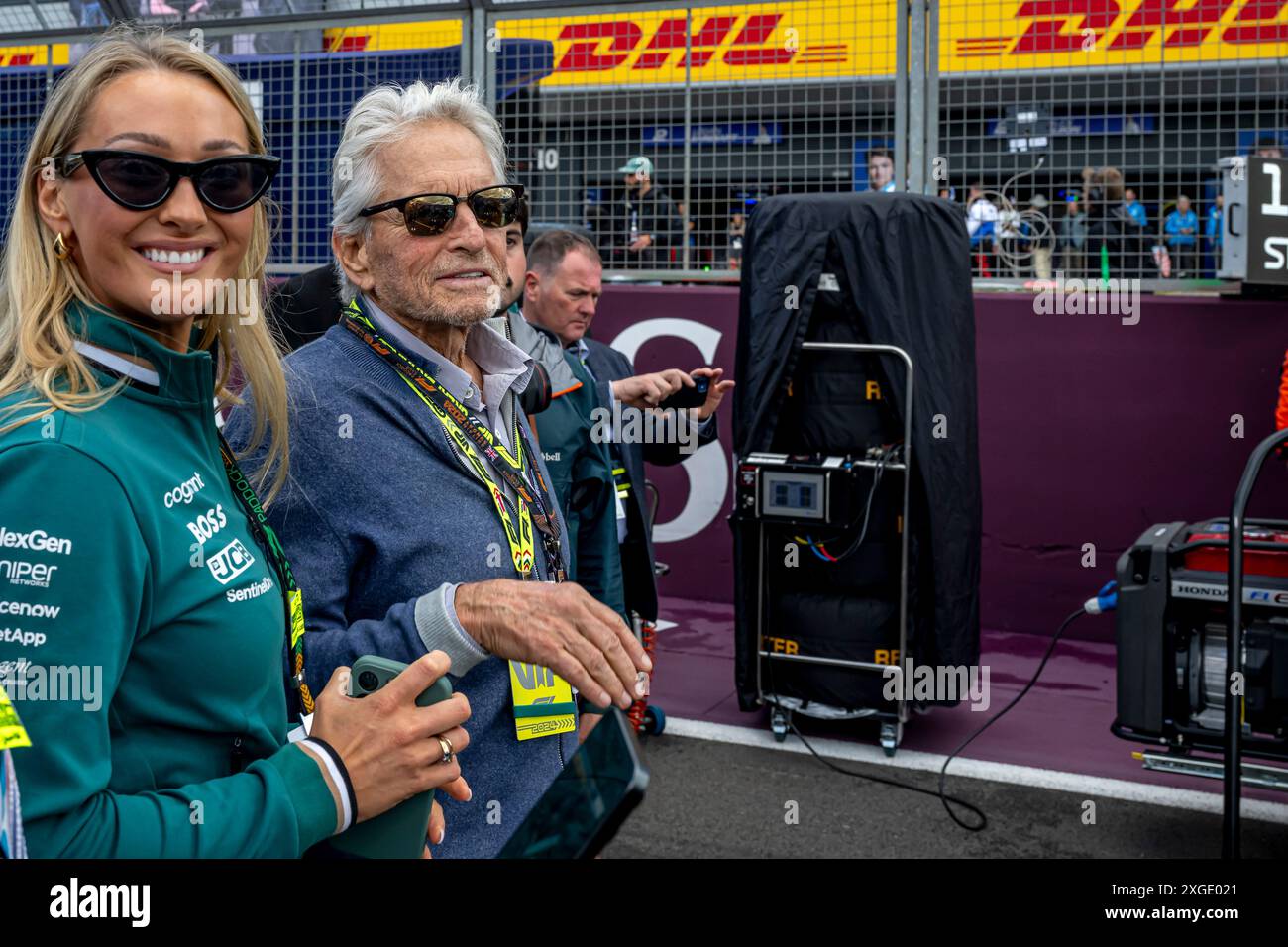 Silverstone, United Kingdom, 08th Jul 2024, Michael Kirk Douglas ...