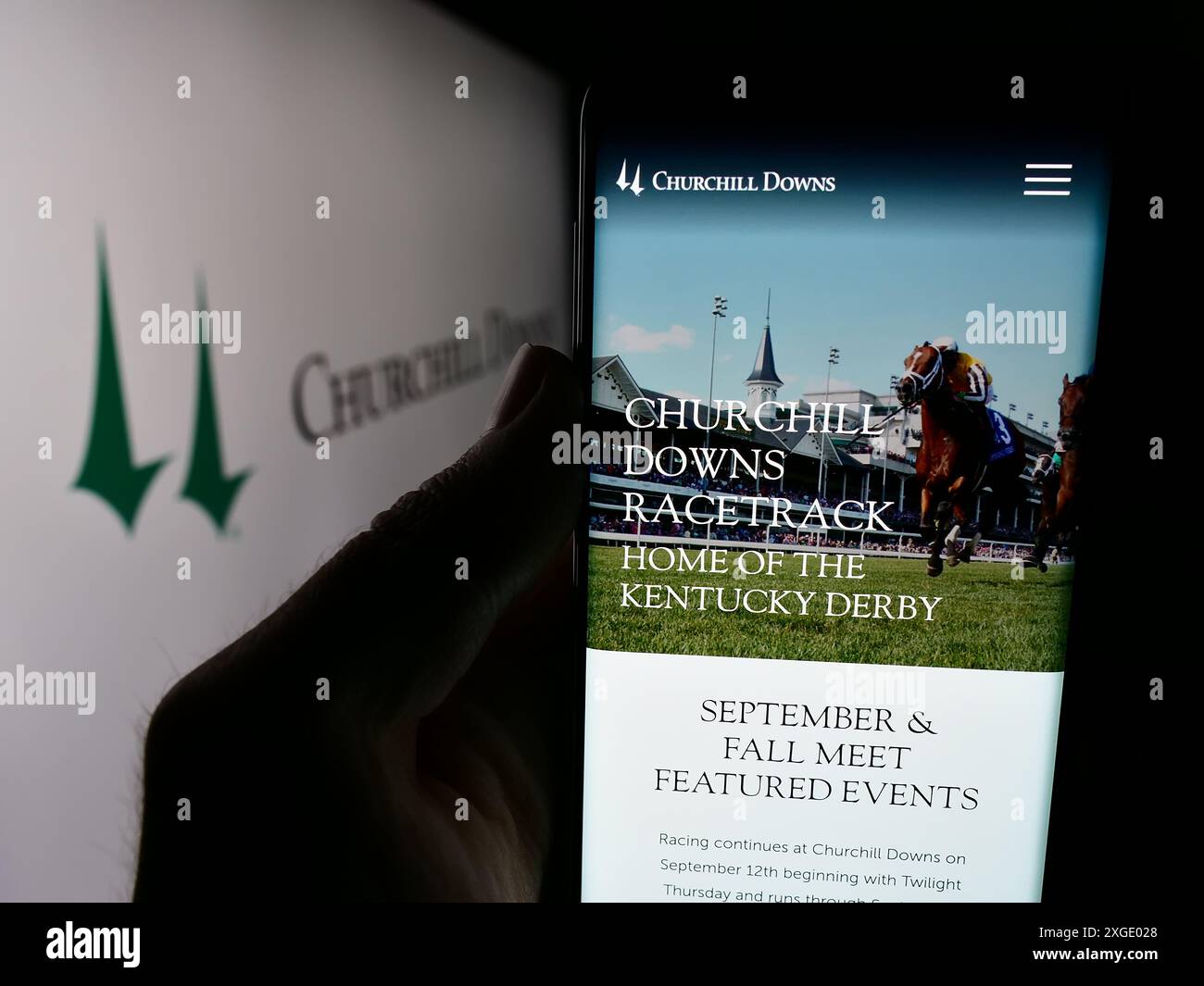 Churchill downs hi-res stock photography and images - Alamy