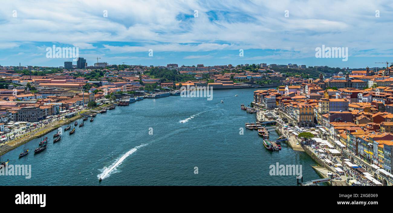 Porto, the Portuguese city famous worldwide for its namesake, built on ...
