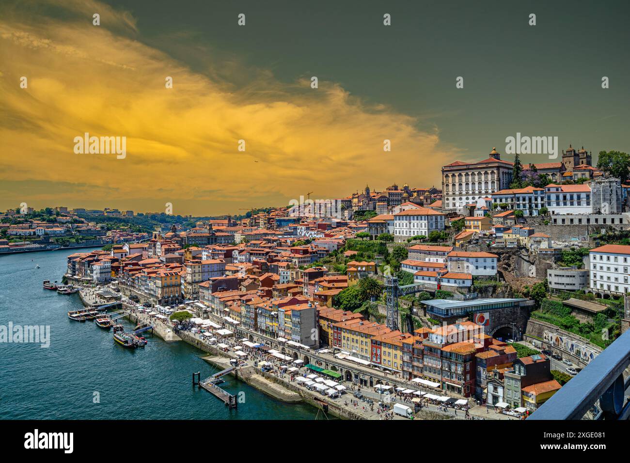 Porto, the Portuguese city famous worldwide for its namesake, built on ...