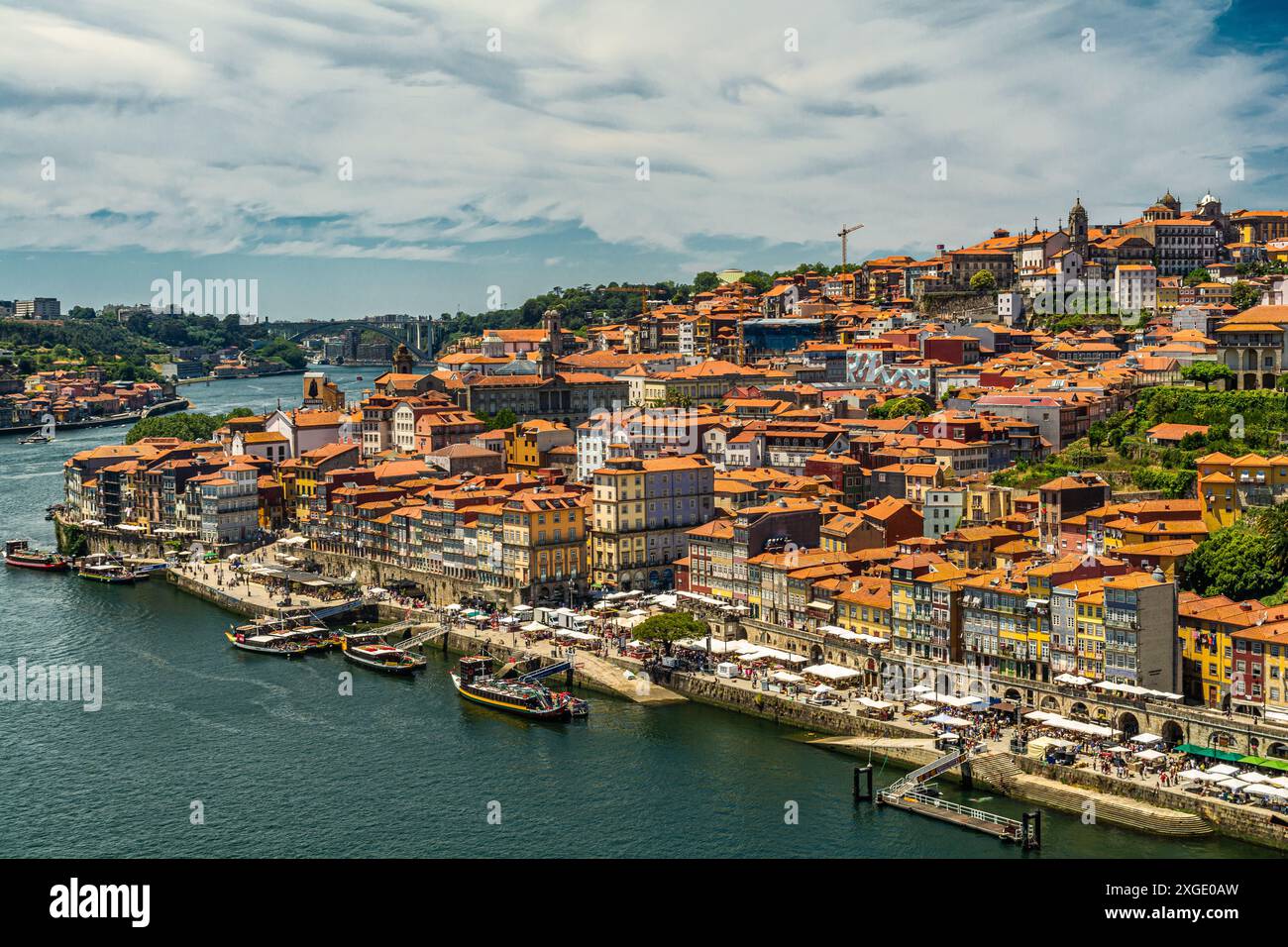 Porto, the Portuguese city famous worldwide for its namesake, built on ...