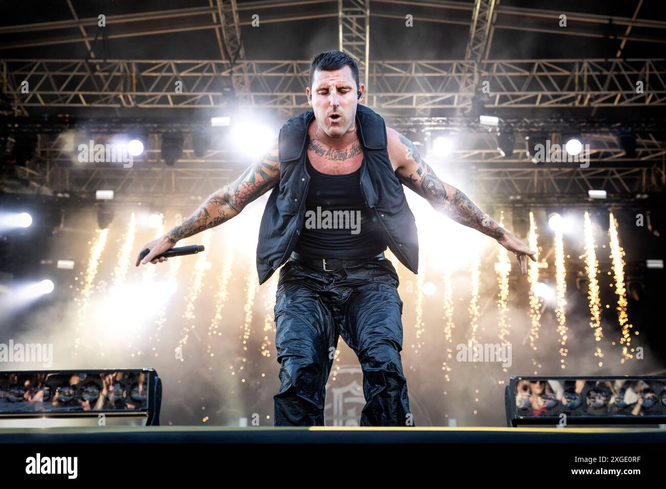 Oslo, Norway. 26th, June 2024. The Australian metalcore band Parkway ...