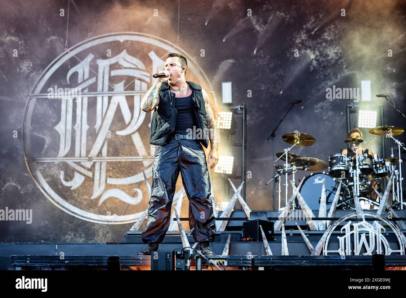 Oslo, Norway. 26th, June 2024. The Australian metalcore band Parkway ...