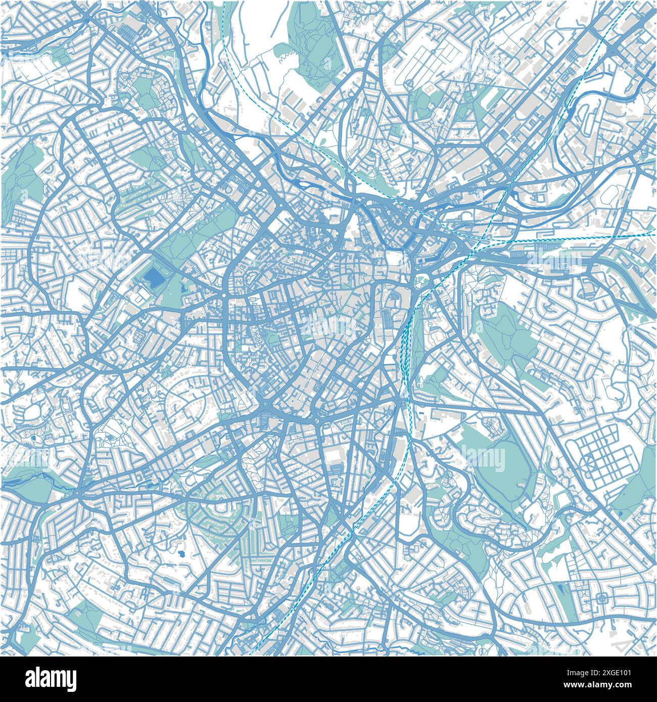 Map of sheffield hi-res stock photography and images - Alamy