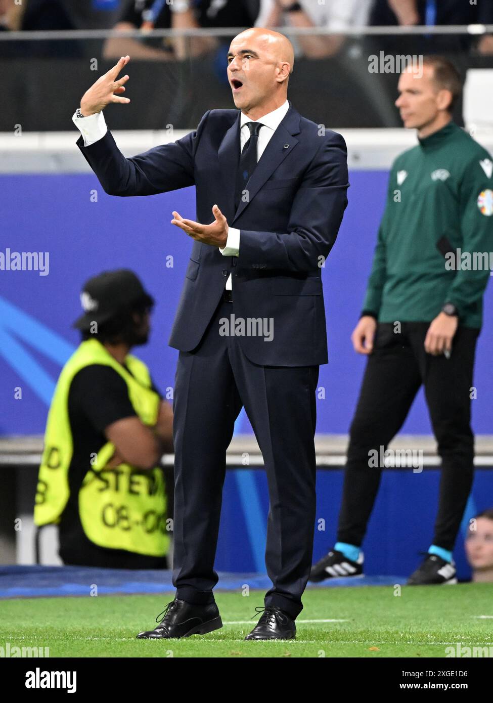 FRANKFURT - Portugal coach Roberto Martinez during the UEFA EURO 2024 ...