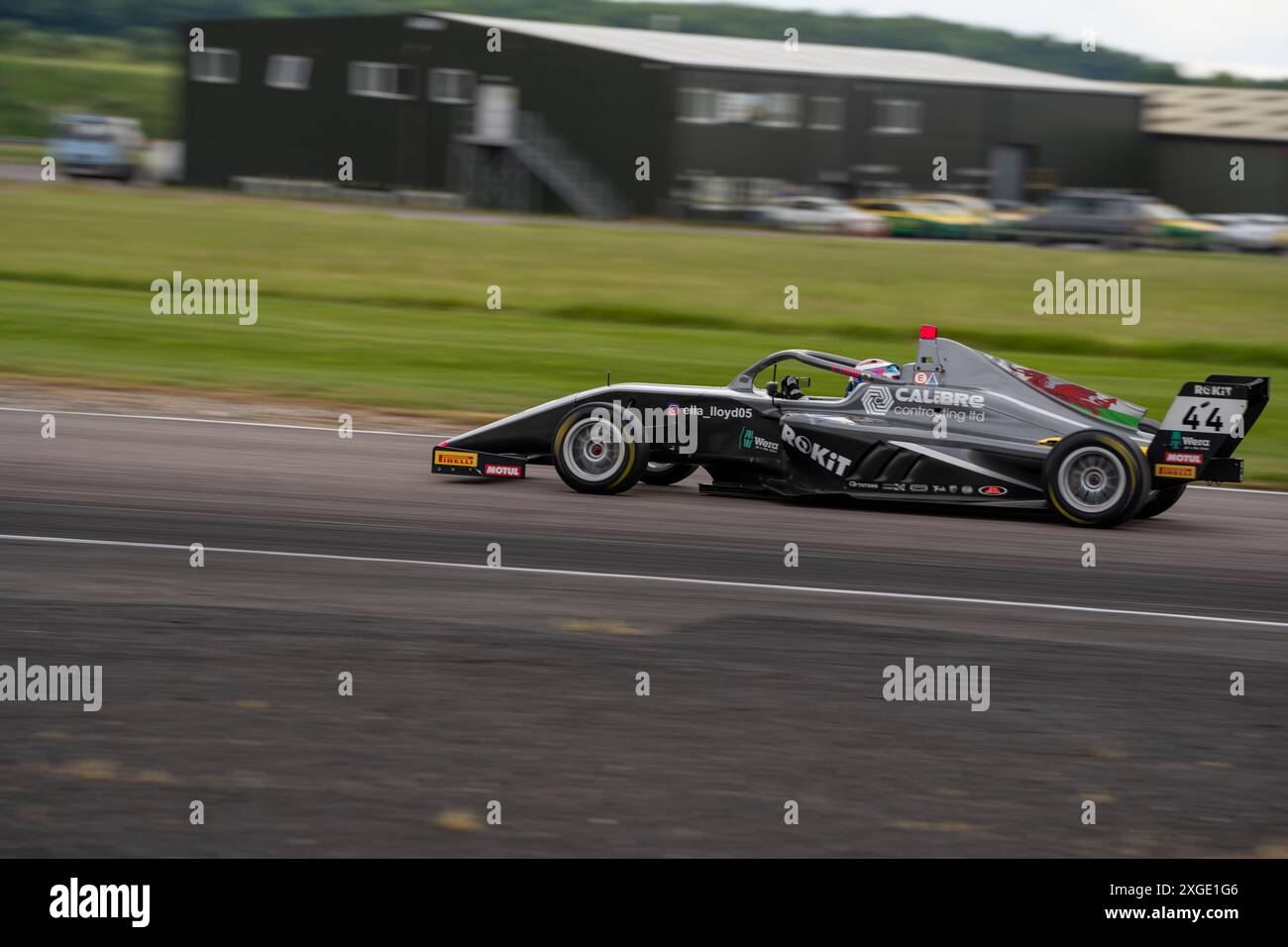 Andover, Hampshire - June 8th 2024: FIA Formula 4 Thruxton Qualifying ...