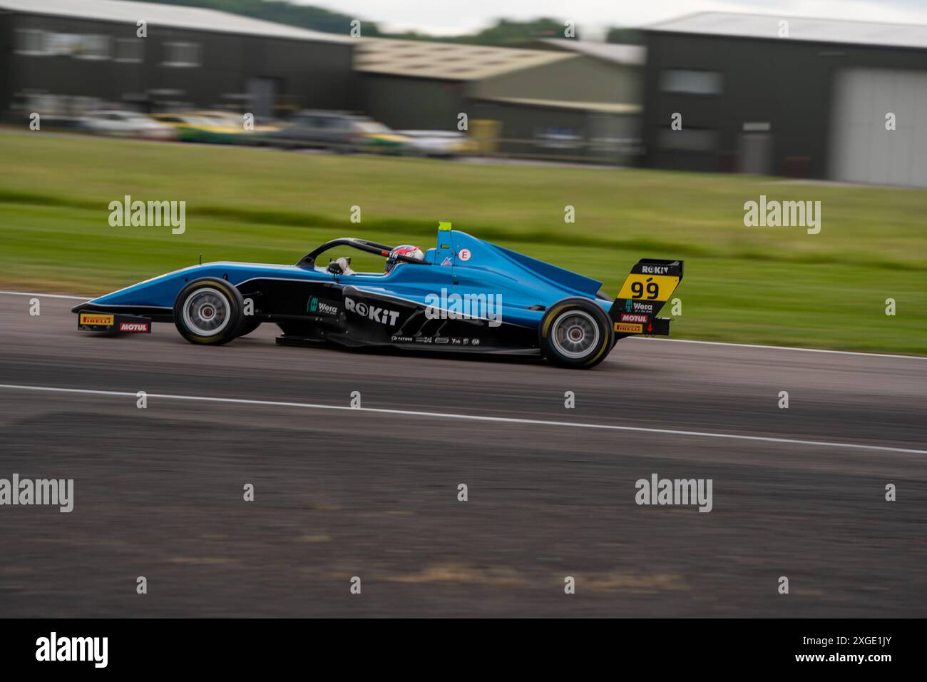 Andover, Hampshire - June 8th 2024: FIA Formula 4 Thruxton Qualifying ...
