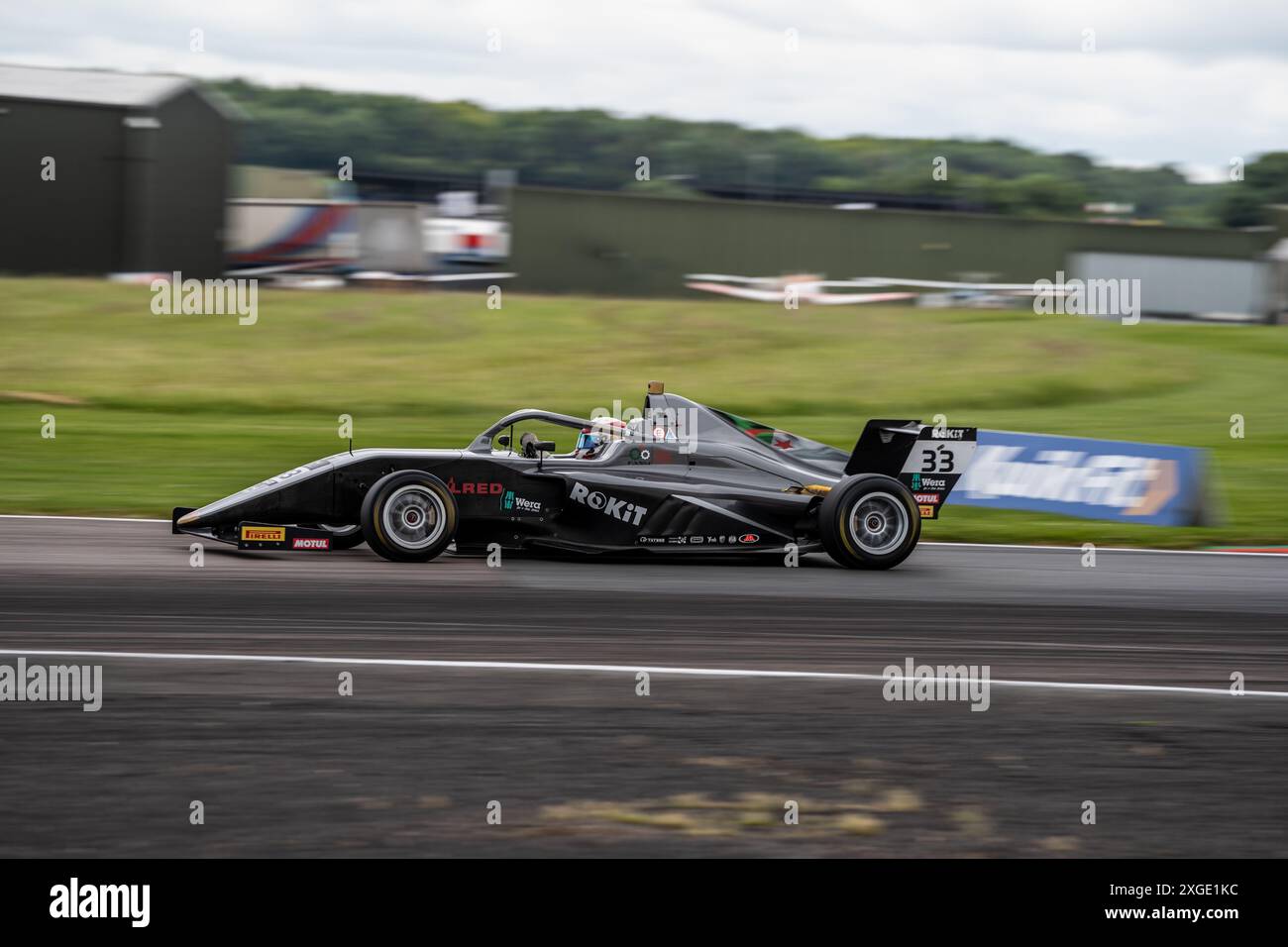 Andover, Hampshire - June 8th 2024: FIA Formula 4 Thruxton Qualifying ...