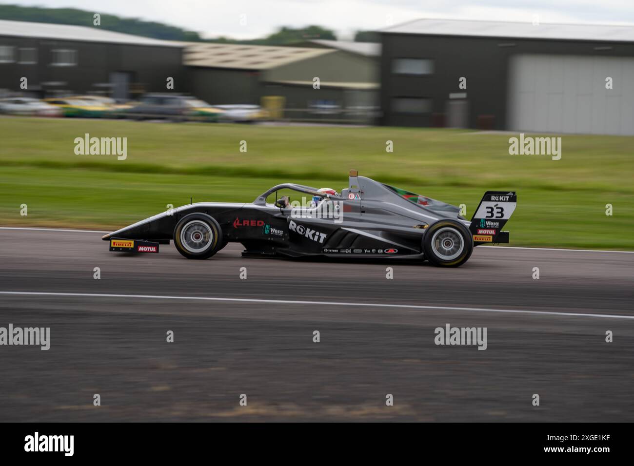 Andover, Hampshire - June 8th 2024: FIA Formula 4 Thruxton Qualifying ...